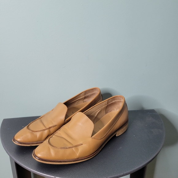 Everlane | Shoes | Everlane Made In Italy Tan Leather Modern Loafer ...